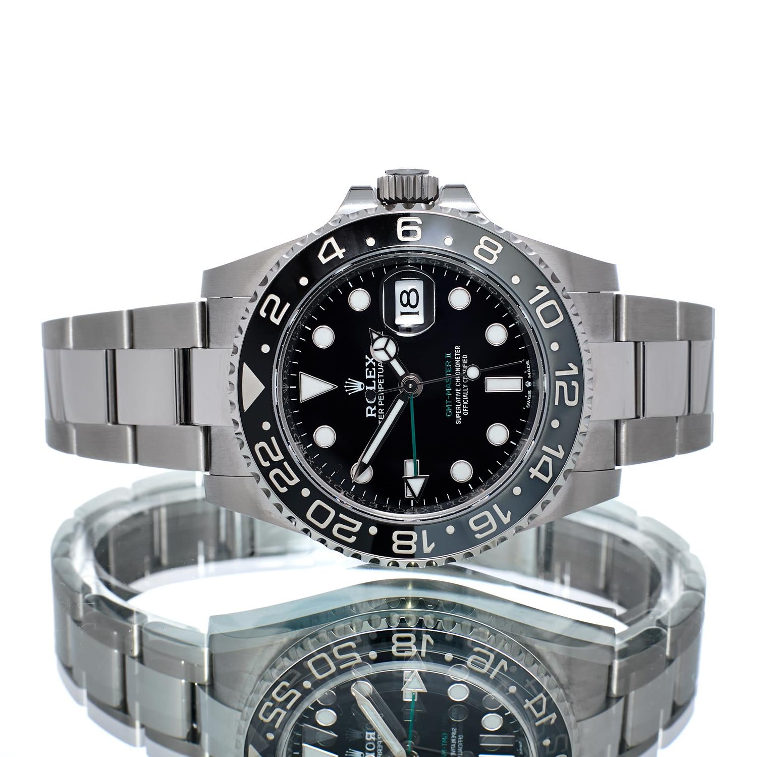 Pre-Owned Rolex GMT-Master II 126710GRNR – Charles Fish