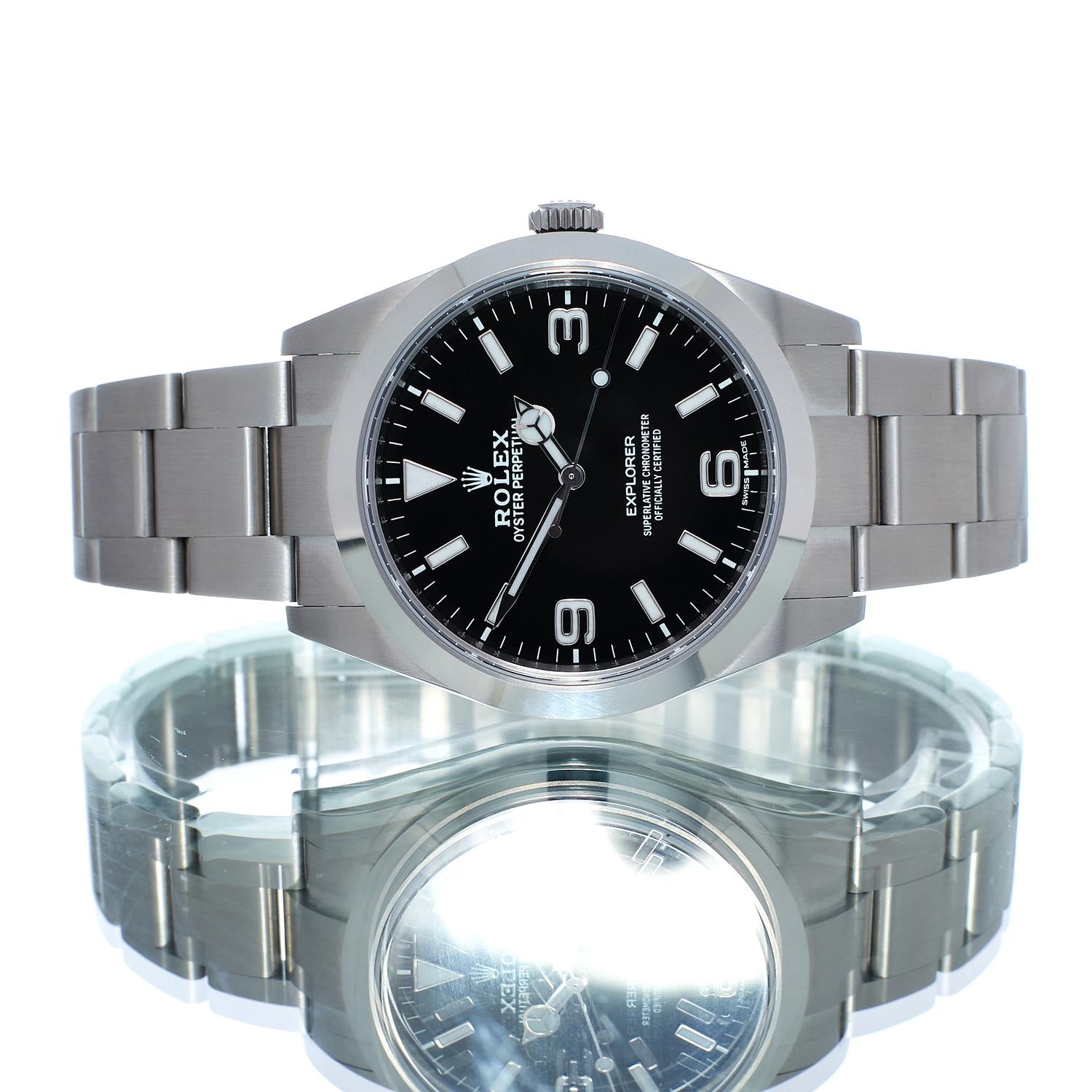 Pre-Owned Rolex Explorer 39 214270