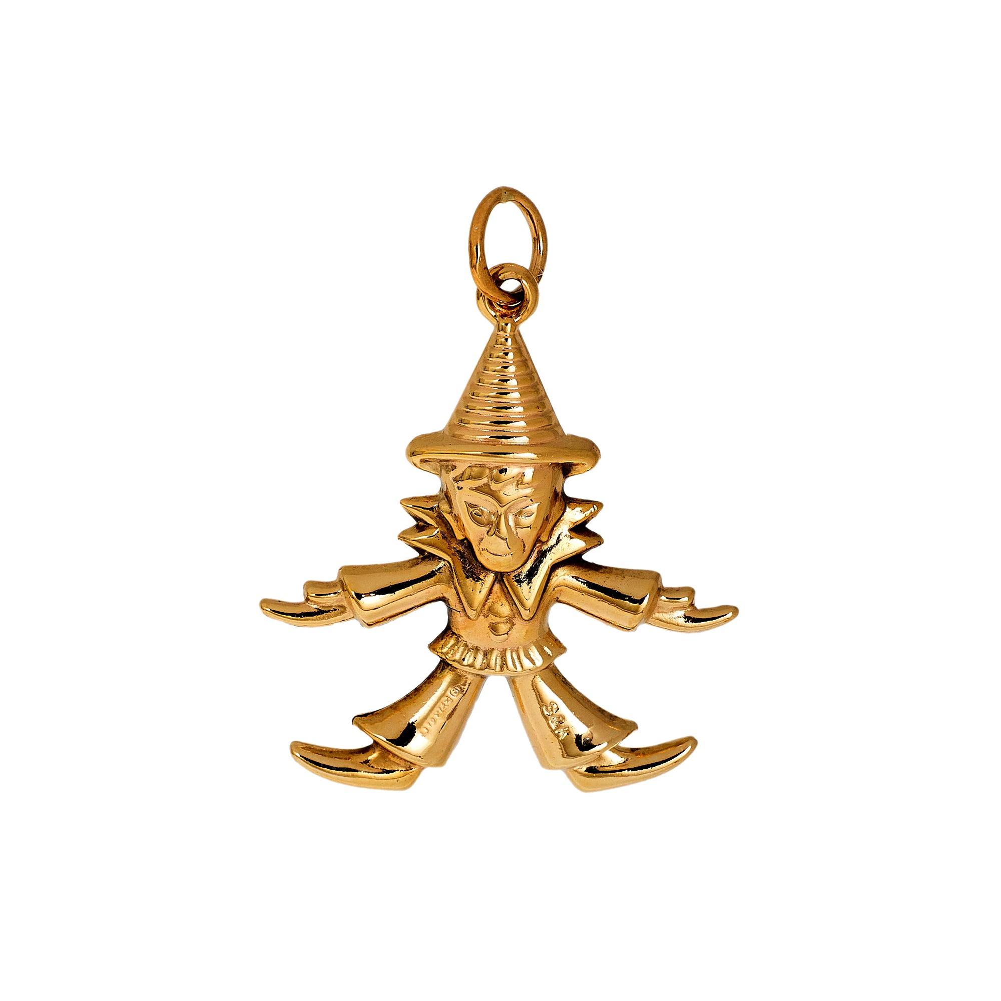 Pre-Owned 9ct Gold Little Clown Pendant – Charles Fish