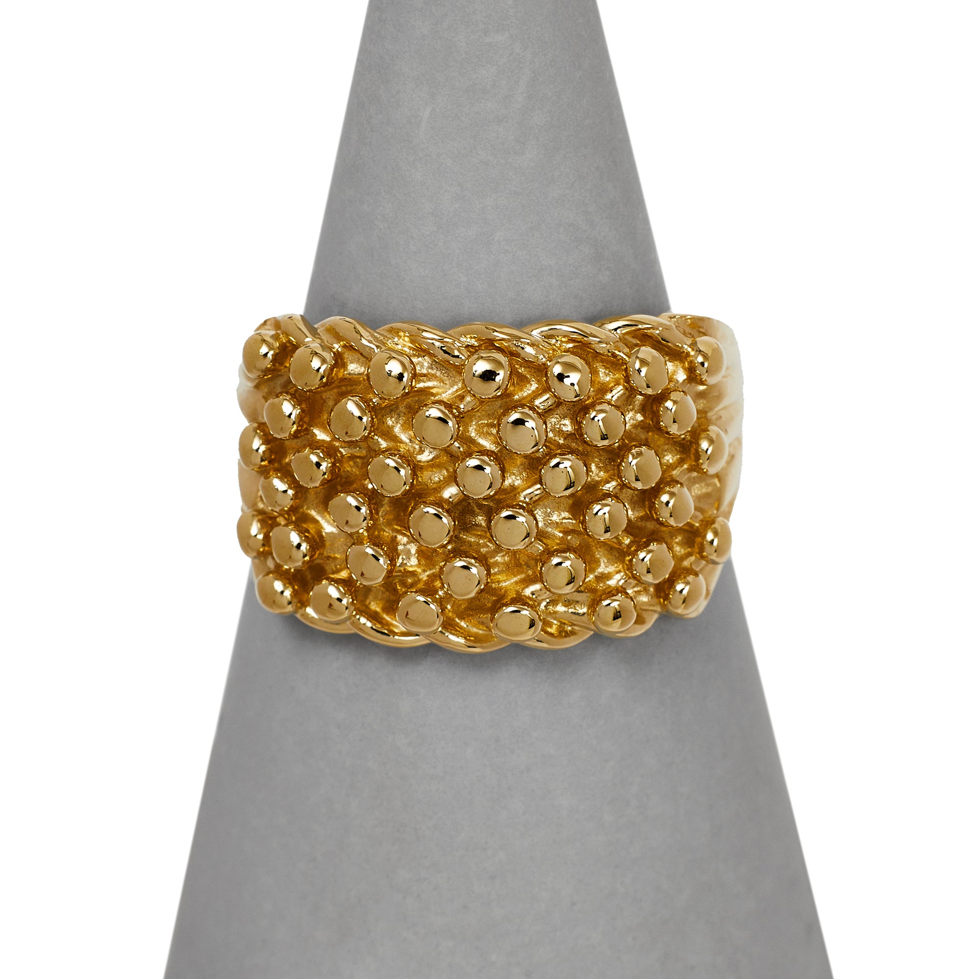 Pre-Owned 9ct Gold 6 Row Shot Ring – Charles Fish