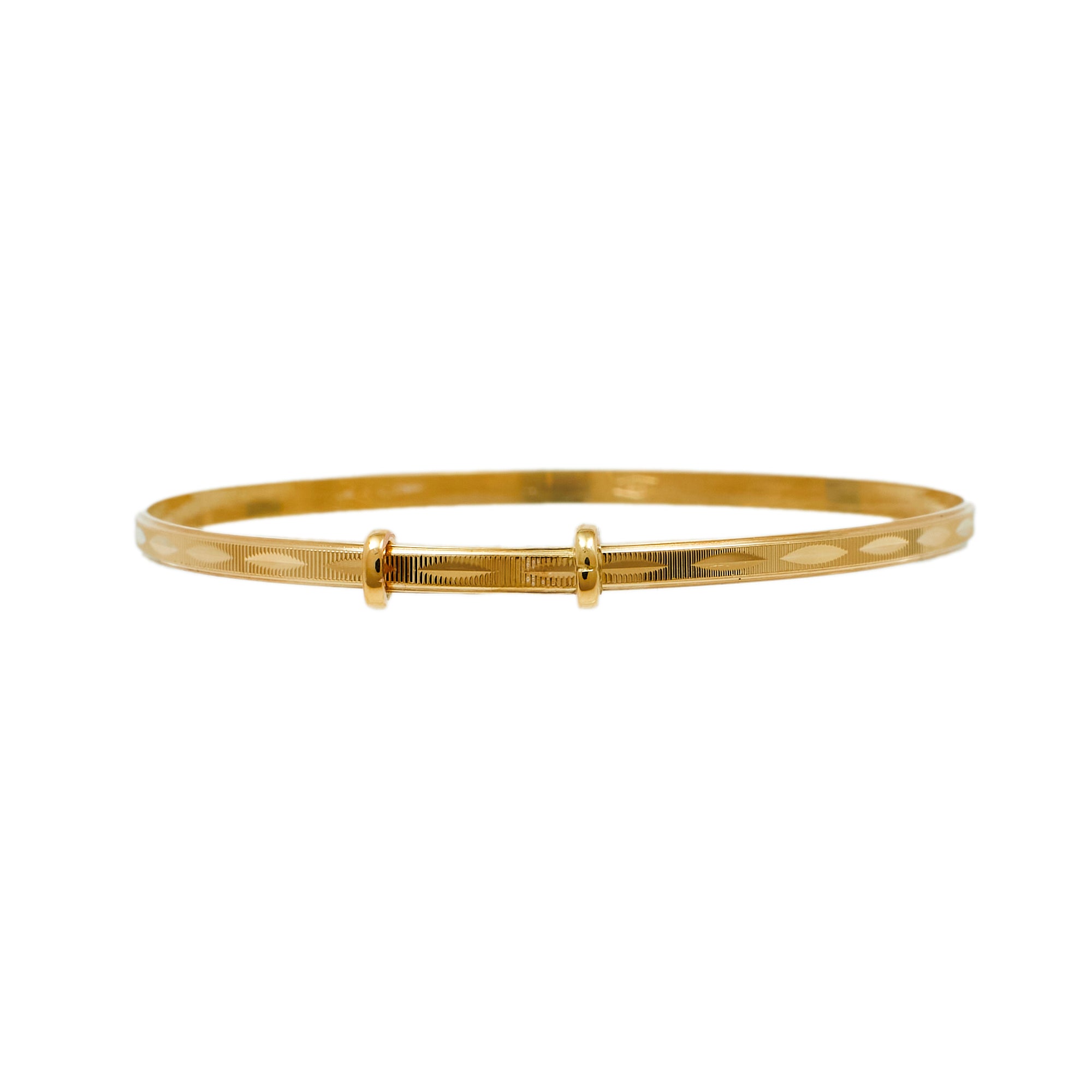 Pre-Owned 9ct Gold Expandable Baby Bangle