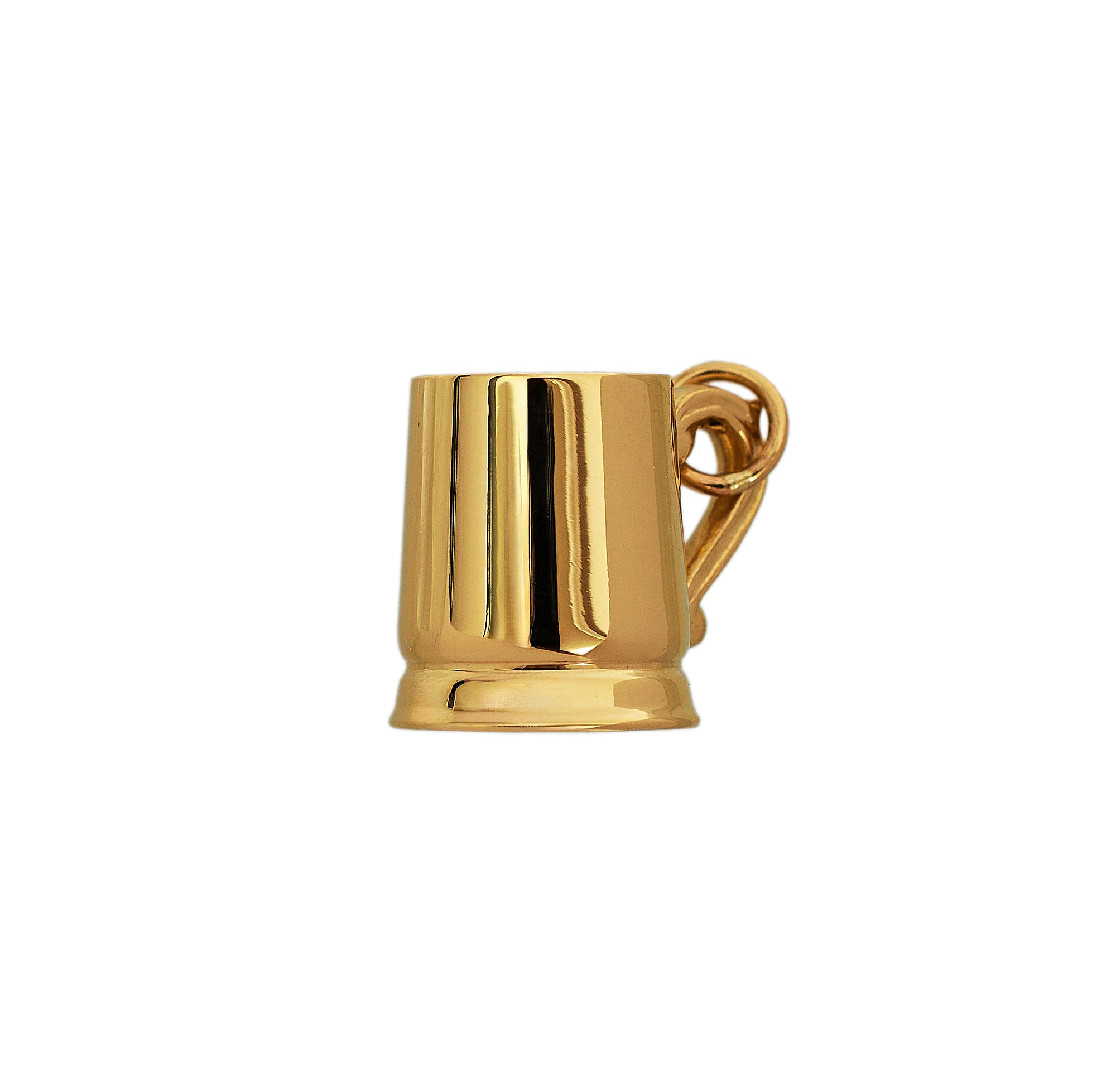 Pre-Owned 9ct Gold High-Polish Tankard Charm