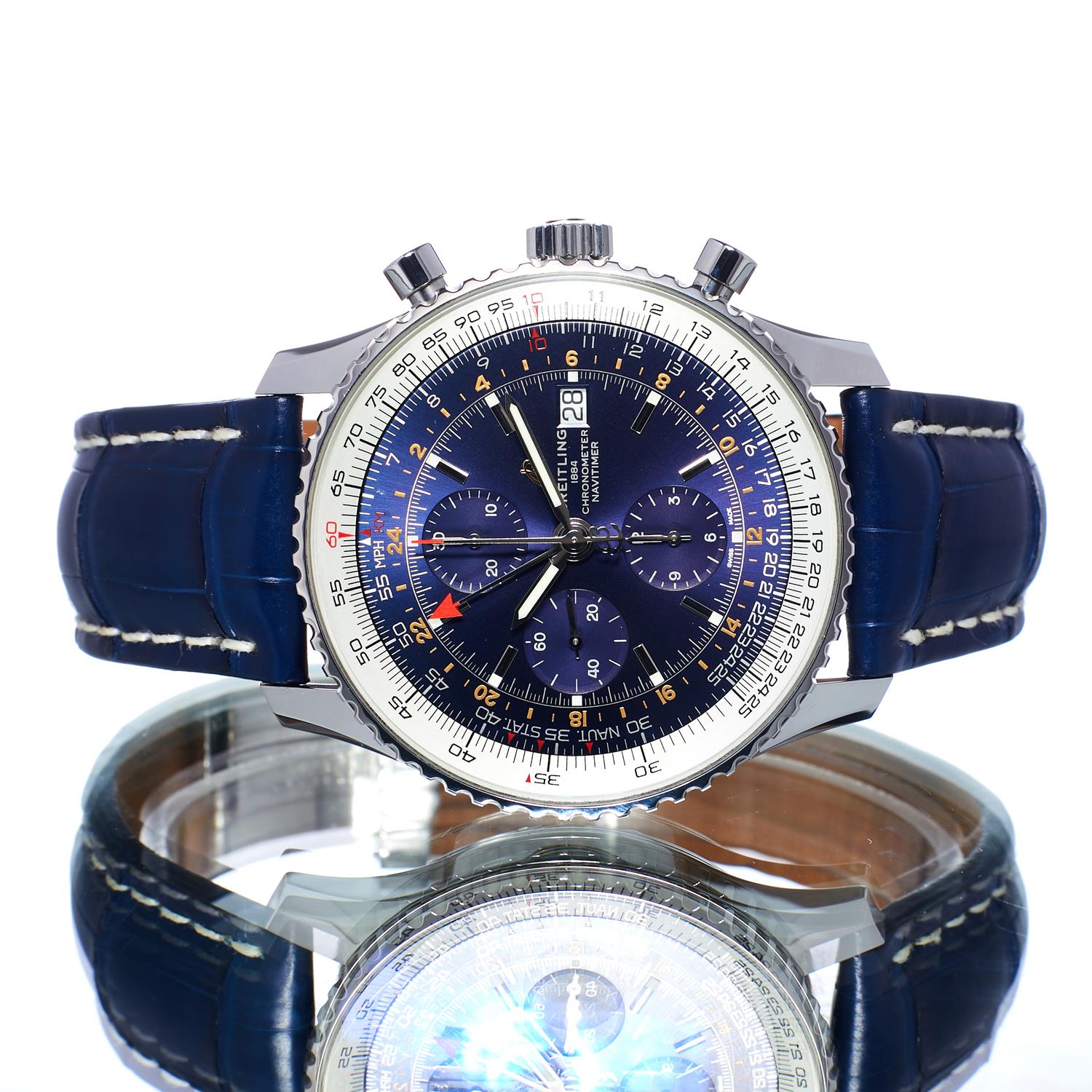 Pre-Owned Breitling Navitimer World A24322 – Charles Fish